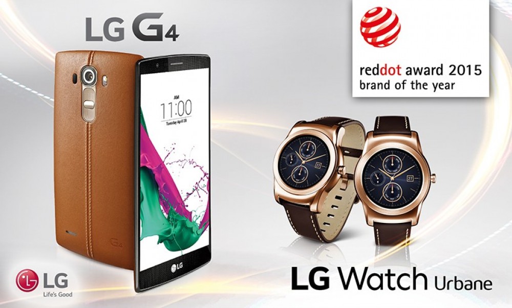 Red Dot шагналын шүүгчид LG компанийг 2015 оны брэнд гэж хүлээн зөвшөөрөв