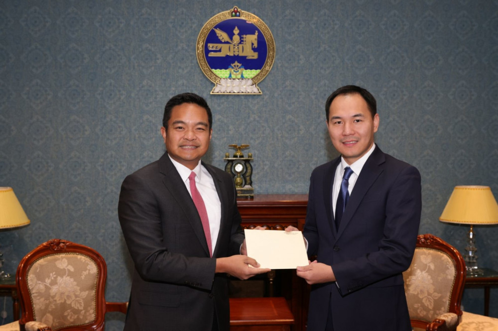 АНУ аас Монголд суух Элчин сайдыг хүлээн авч уулзав