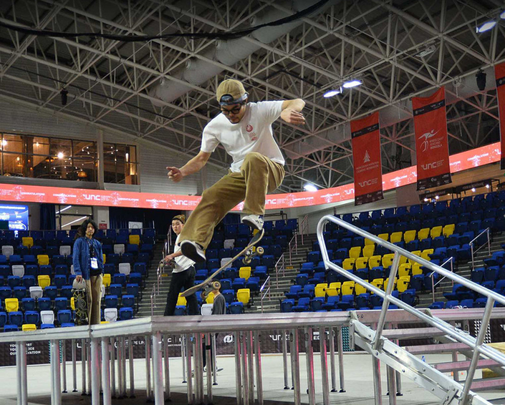 Скейтбоардын улсын аваргаар И.Сумъяабазар тодорлоо