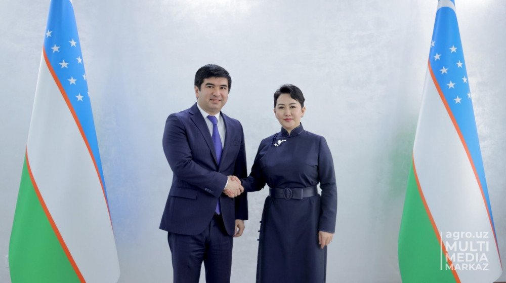 Сайд Б Батцэцэг Узбекистаны Хөдөө аж ахуйн сайдтай уулзав