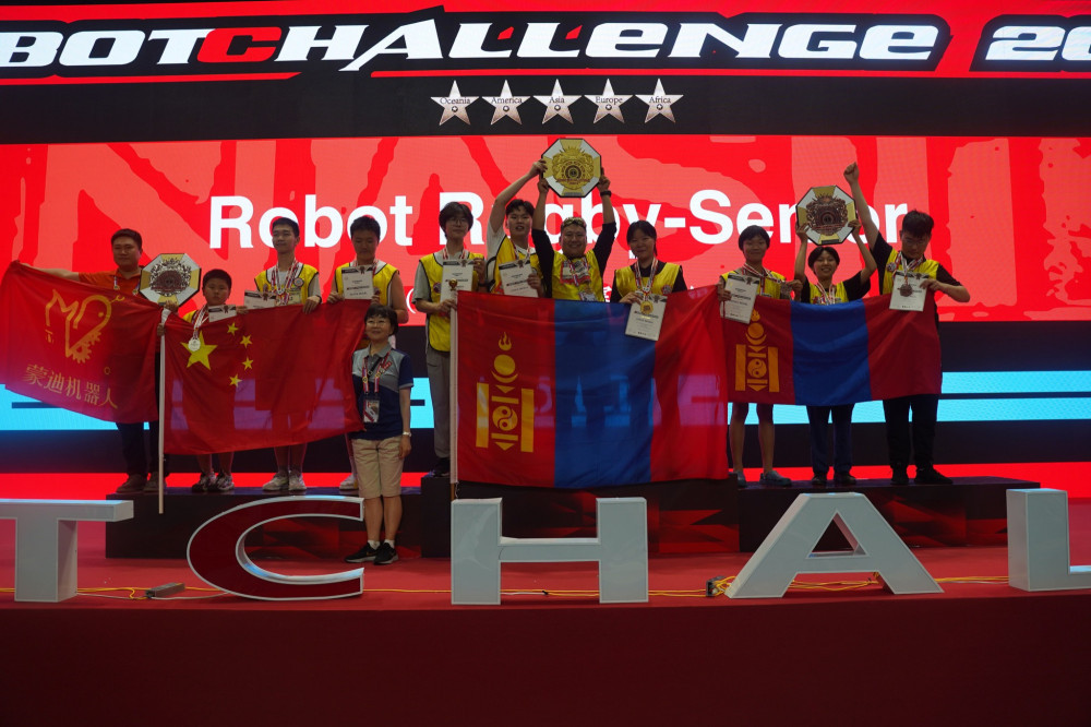 Mongolian team won bronze medal from "Robot Challenge World 2023"