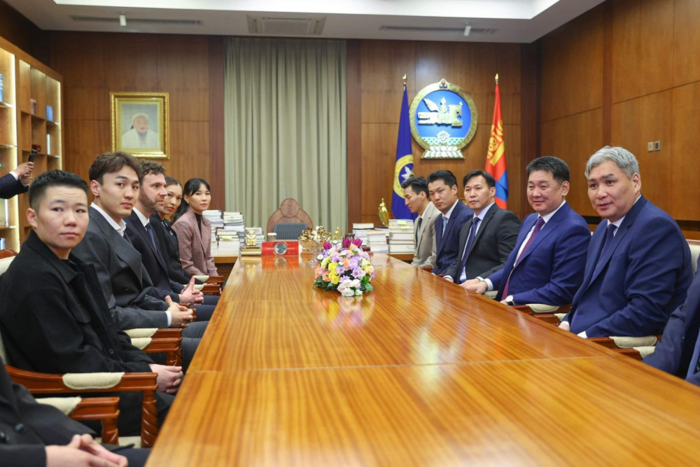 President U.Khurelsukh congratulated Mongolian national 3x3 basketball team