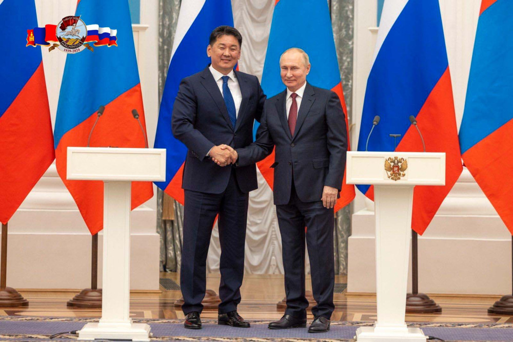 Kremlin reports Russian President Vladimir Putin to visit Mongolia